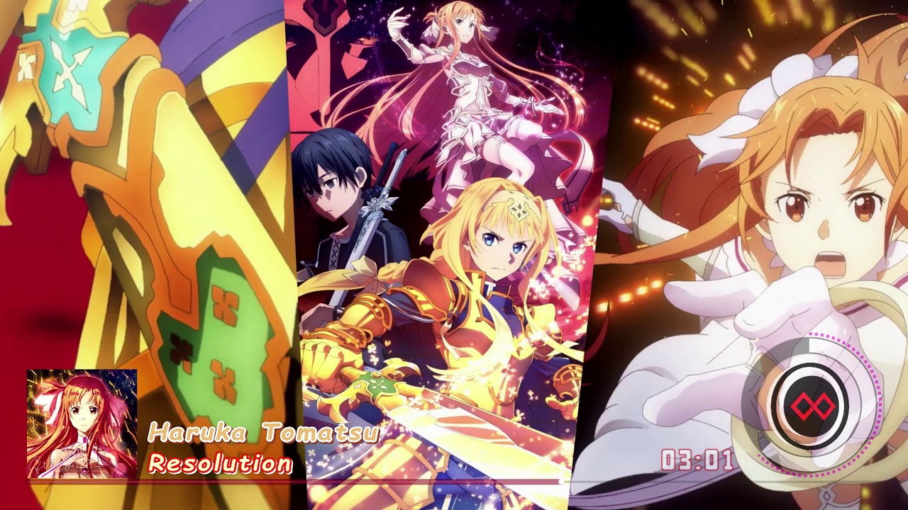 Sword Art Online Alicization: War of Underworld OP | Resolution ...
