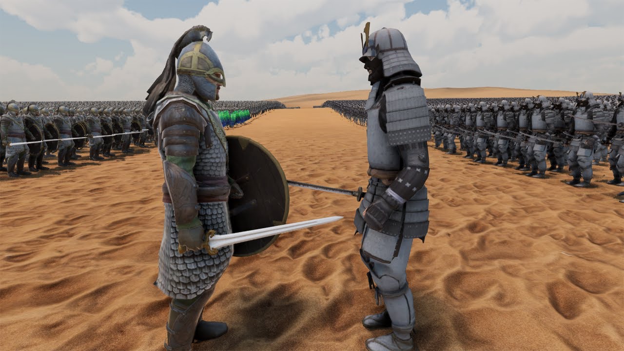 LEGENDARY WARRIORS VS SAMURAI - ULTIMATE EPIC BATTLE SIMULATOR - YouTube