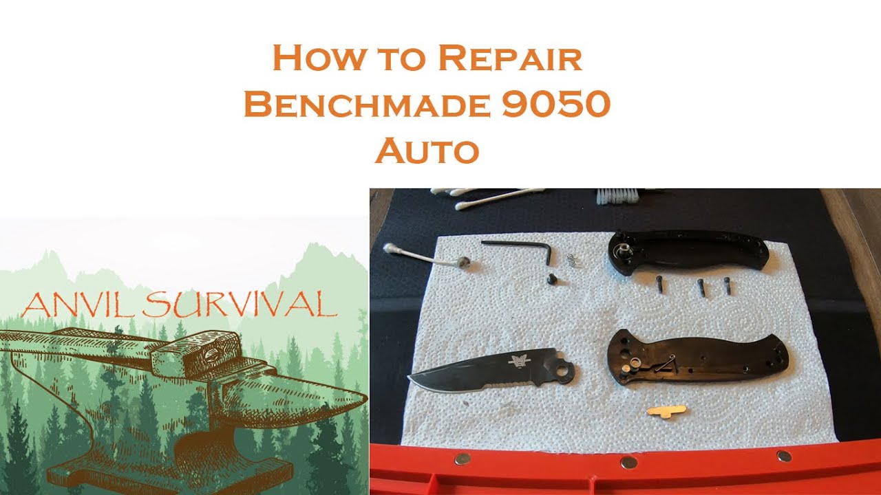 Benchmade 9050 Repair - YouTube