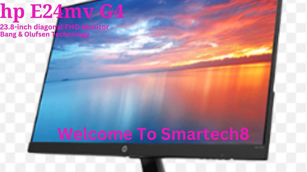 HP monitor E24 MV G4 monitor display - YouTube