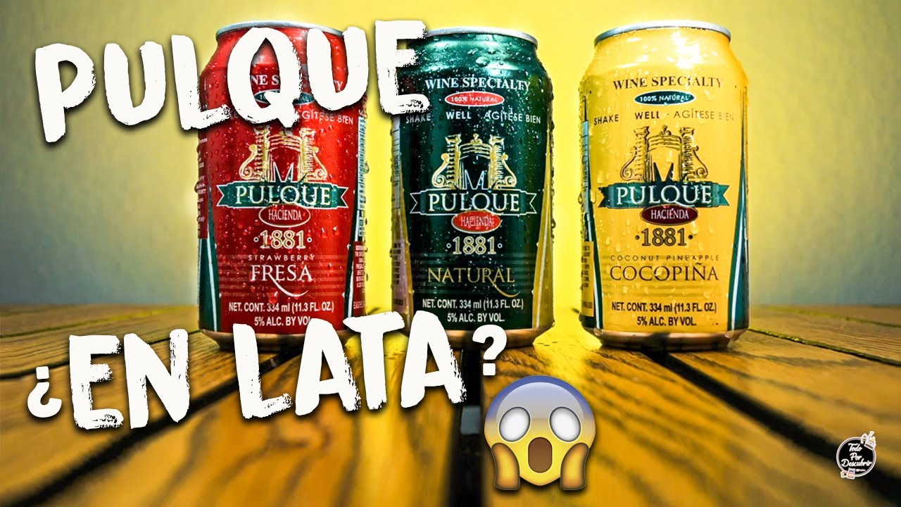 Probamos PULQUE en LATA 😱 de TLAXCALA para el mundo!! - Todo Por ...