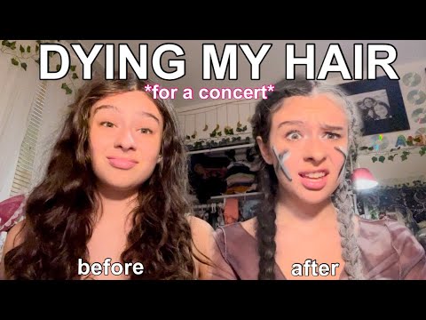 DYING MY HAIR !! (for a concert)
