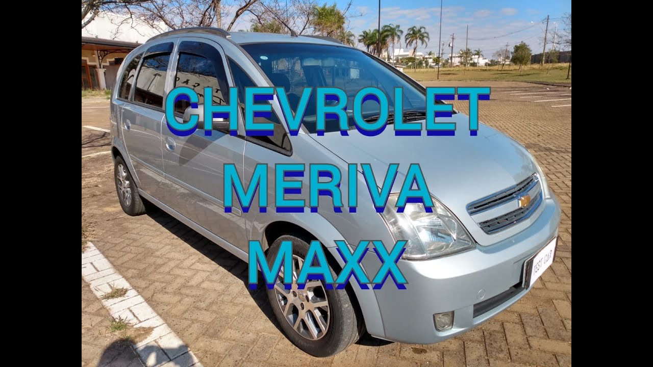 TESTAMOS A GM MERIVA MAXX 2011 I EM DETALHES I CANAL TEST CAR - YouTube