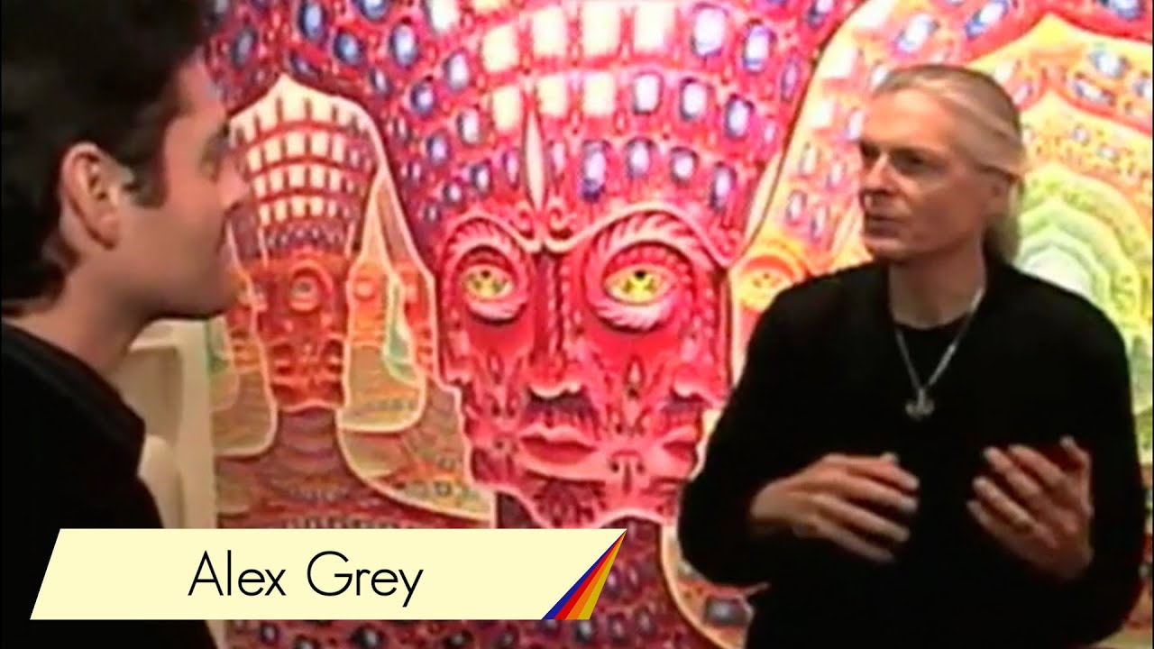 Alex Grey talks about the process of visualizing consciousness through ...