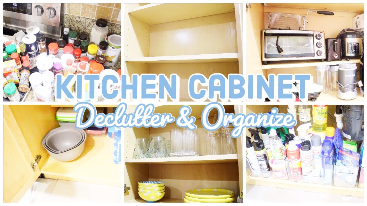 KITCHEN DECLUTTER AND ORGANIZATION | ORGANIZATION AND CLEANING ...