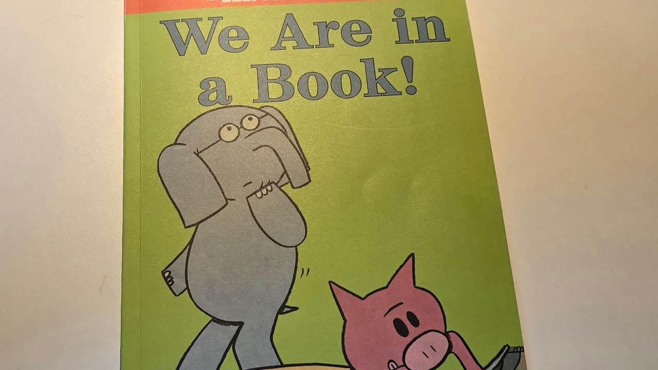 We are in a book! (English story book) - YouTube