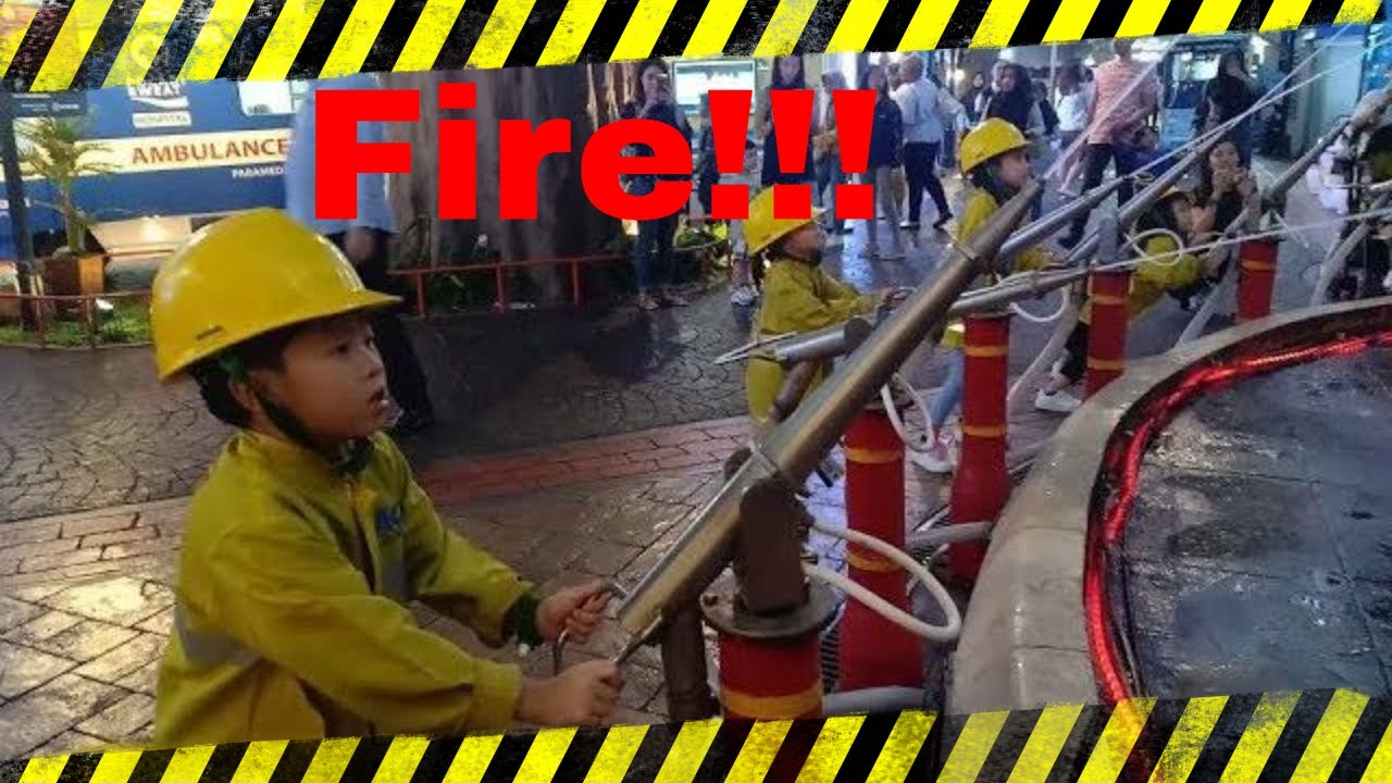 Pretend Play Firefighter. Fire Truck Ride-on to the Rescue for kids ...