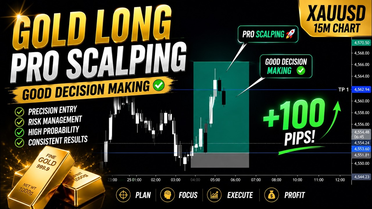 London Session XAUUSD Perfect Long Scalping Trade 🚀 +1000 Pips Gold ...
