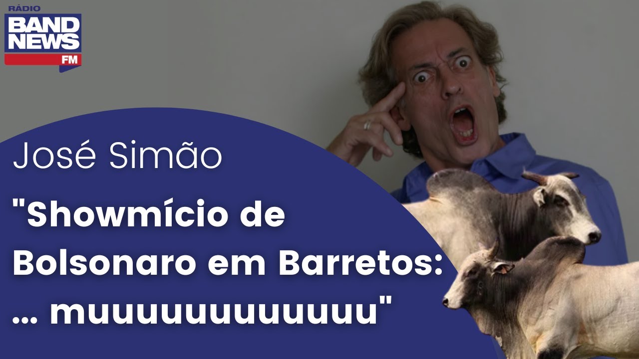 José Simão: “Vazam sonoras do Showmício de Bolsonaro em Barretos ...