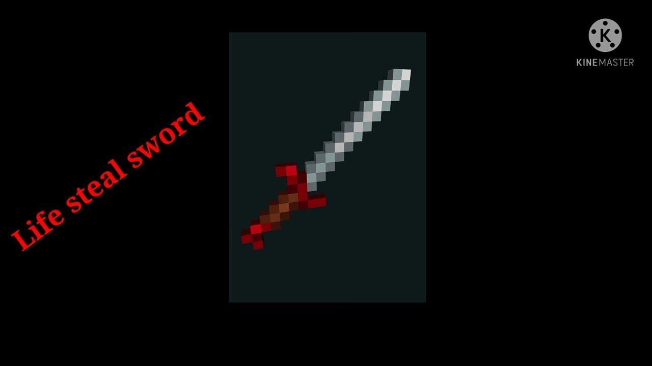 Life steal sword tutorial/Minecraft. - YouTube