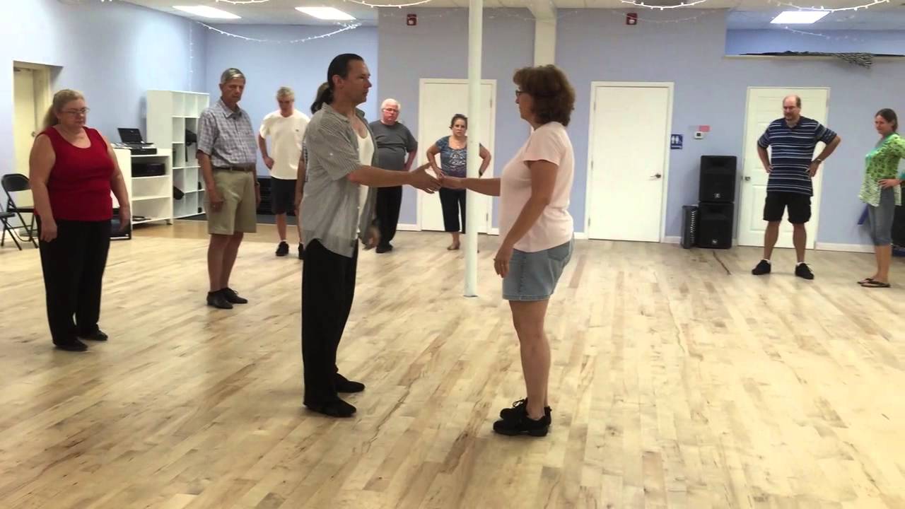 7 21 15 Level 2 Hustle Basic Step Always Rock Back - YouTube