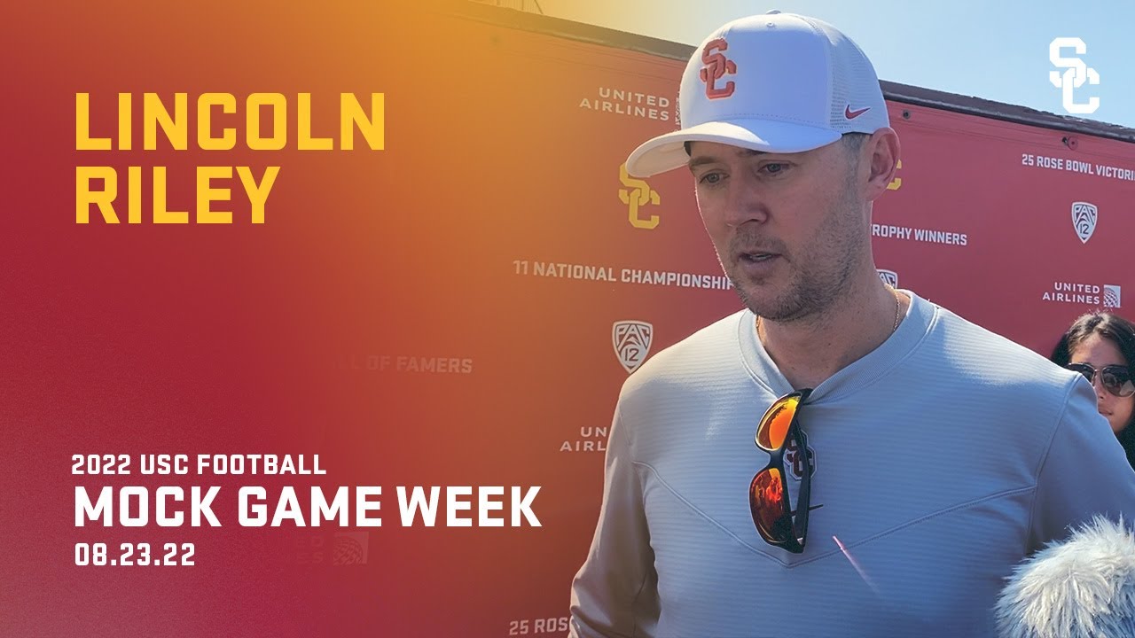 Lincoln Riley on USC's offensive depth, injury updates, and team ...