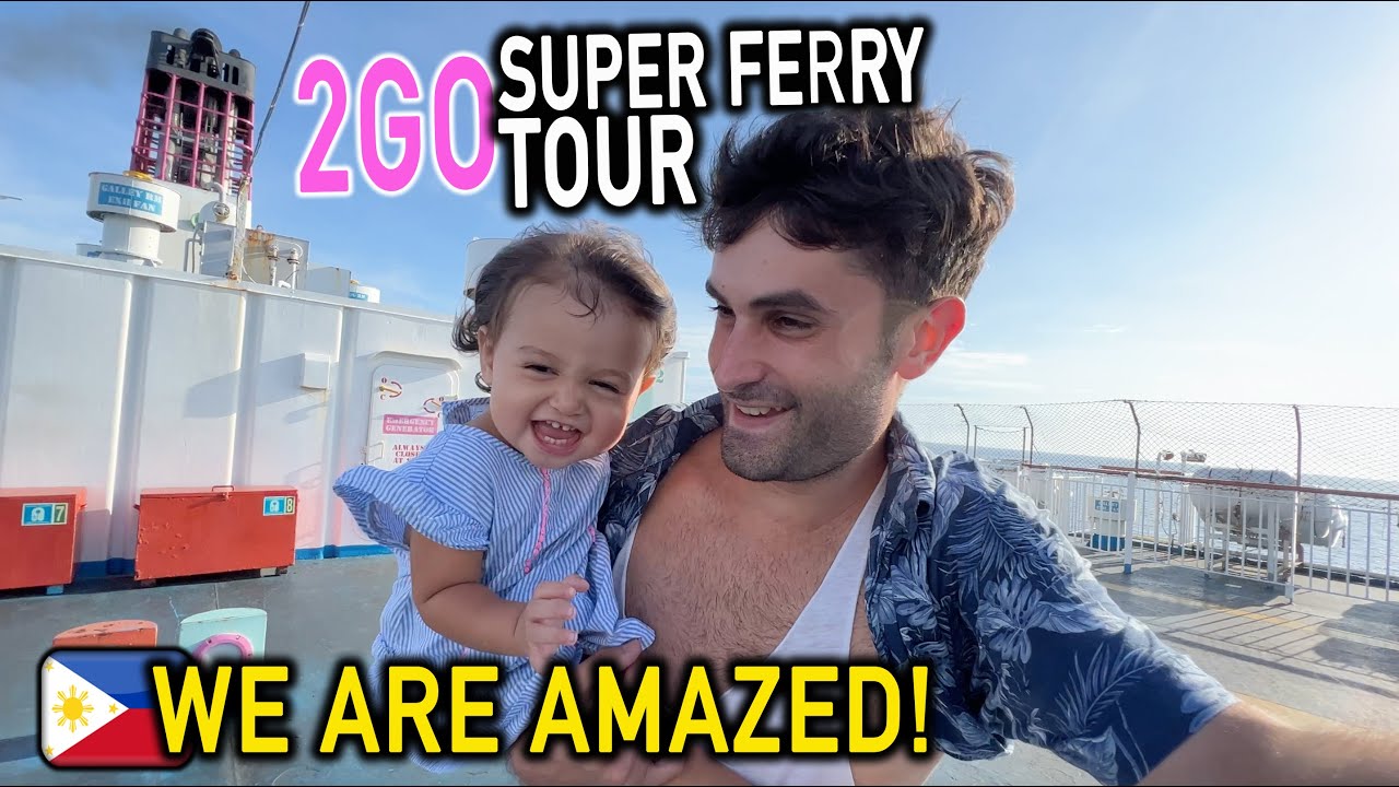 INSIDE This Huge Super Ferry 2GO Bound To MANILA! 🇵🇭 Philippines - YouTube