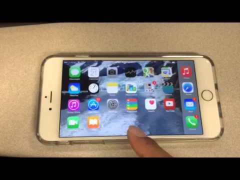 iPhone 6 plus involuntary touch problem clip 1 - YouTube
