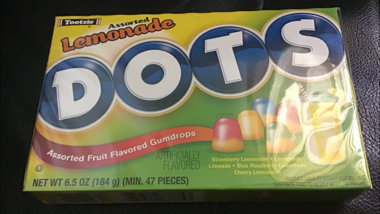Malachai Eats Lemonade Gumdrop DOTS - YouTube