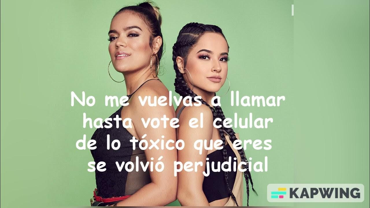Mami Letra Becky G And Karol G Youtube