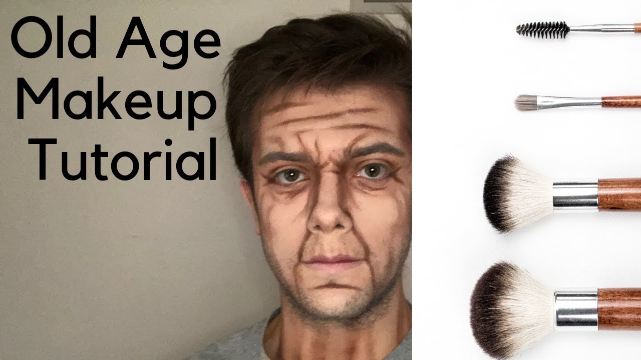 Old Age Makeup Tutorial/Transformation -- Shawn Redmond - YouTube