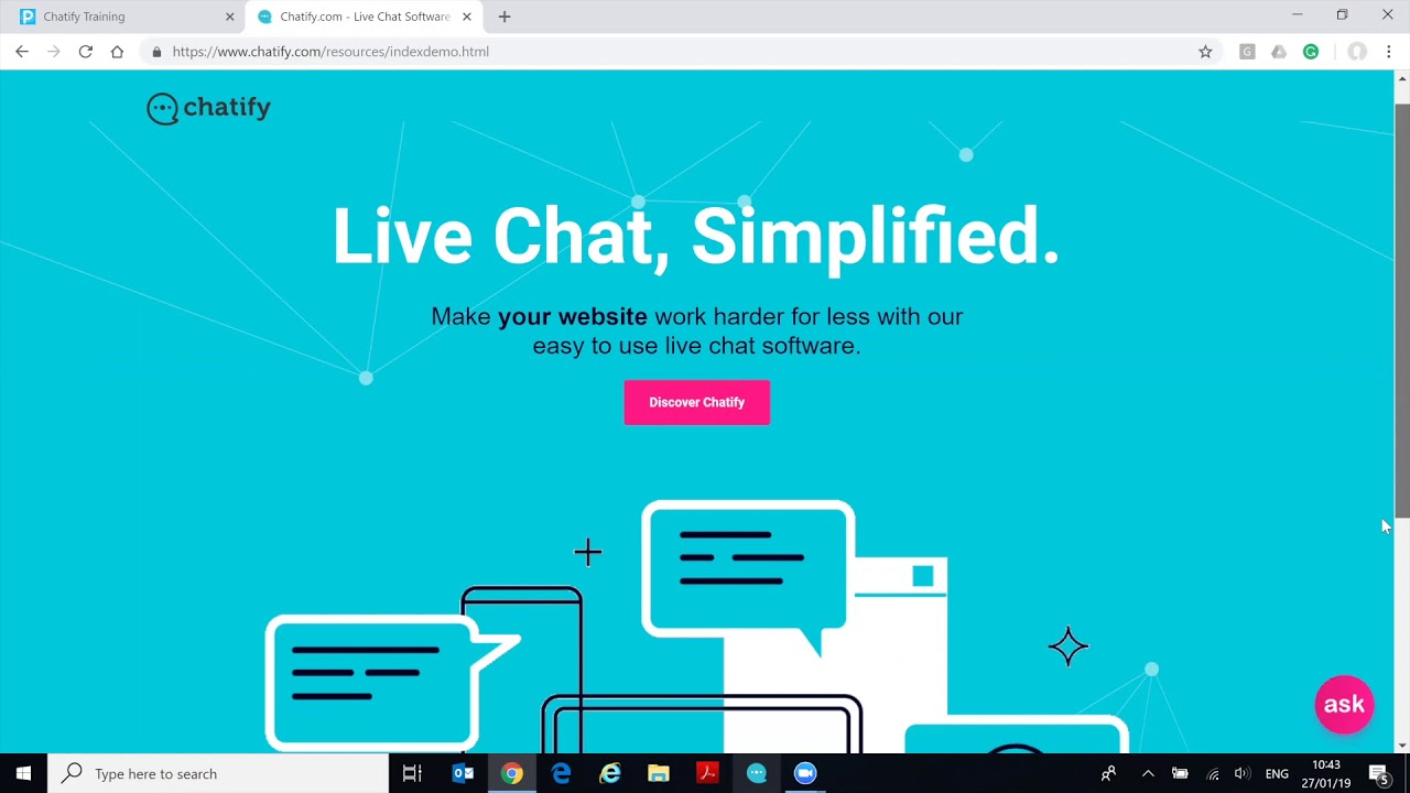Replying to Customer Messages on Chatify - YouTube