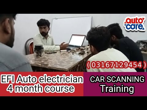 Car scanning training in Auto Electrician Course| Auto Care - YouTube