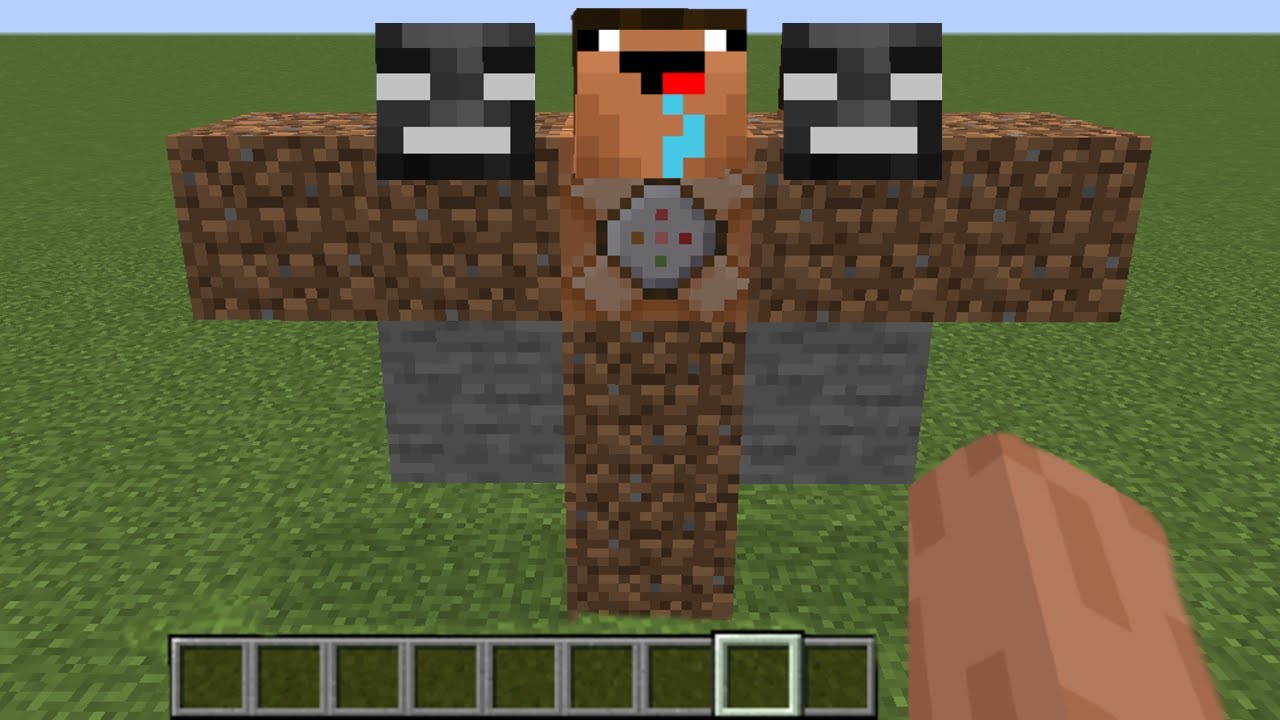 How To Summon SUPER NOOB Wither Storm In Minecraft !!! - YouTube