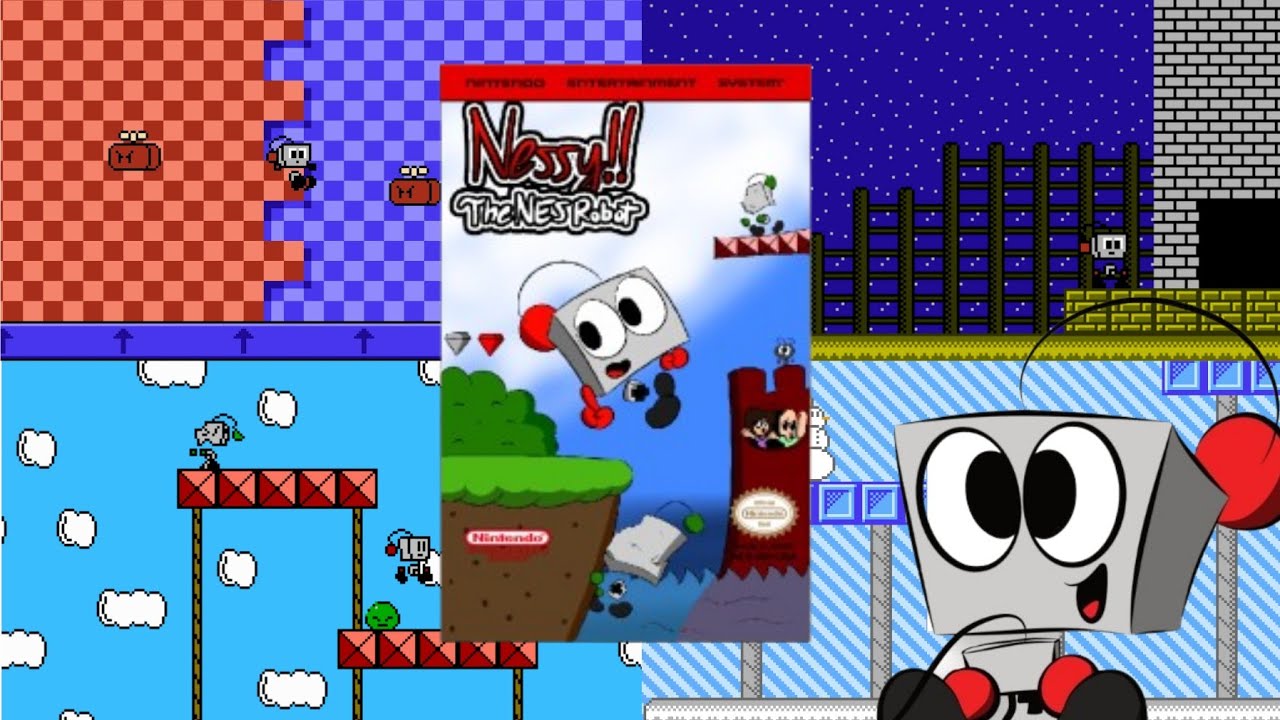 New NES game - Nessy The NES Robot - YouTube