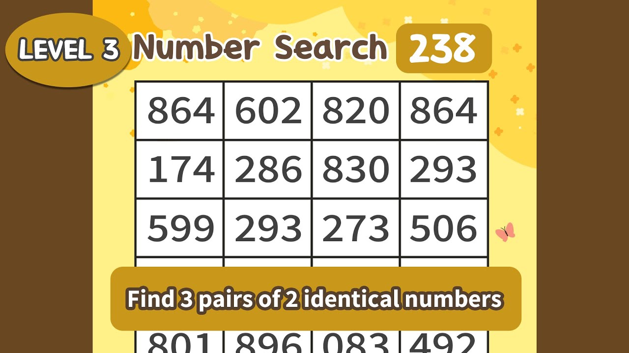Prevent Forgetfulness with This Must-Try Game 3-238 - YouTube