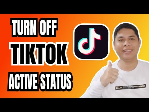 PAANO MAG TURN OFF STATUS SA TIKTOK