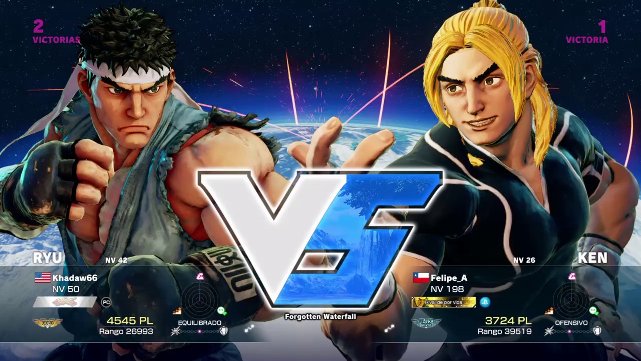 SFV Ranked: Felipe ( Ken ) Vs Ryu - YouTube