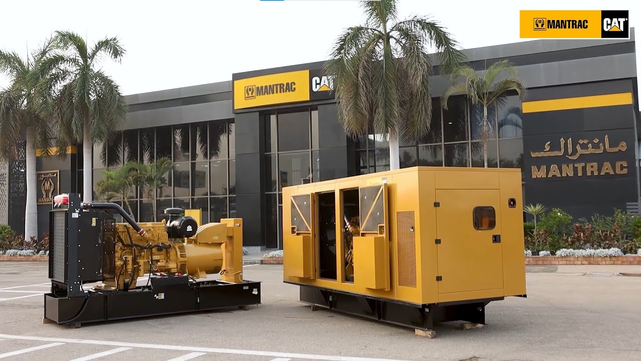 Cat® Compact C-series Generators for Commercial Operations - YouTube