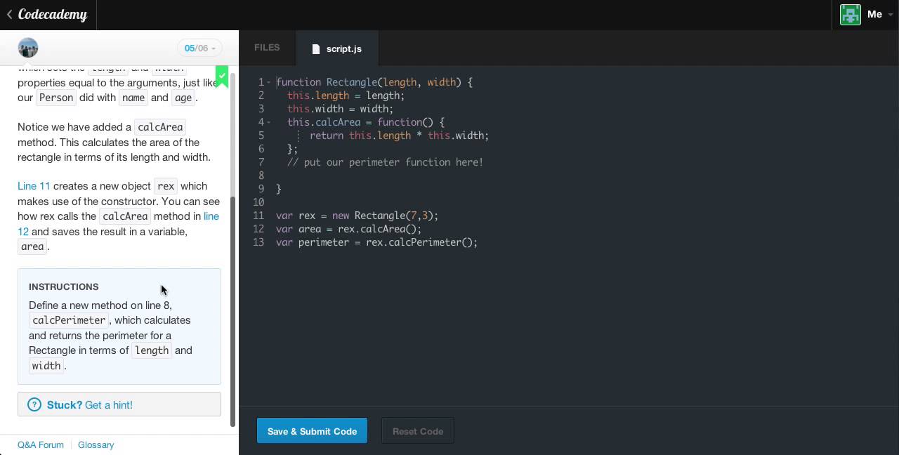 Javascript Objects 1 Construction Junction Codecademy Youtube