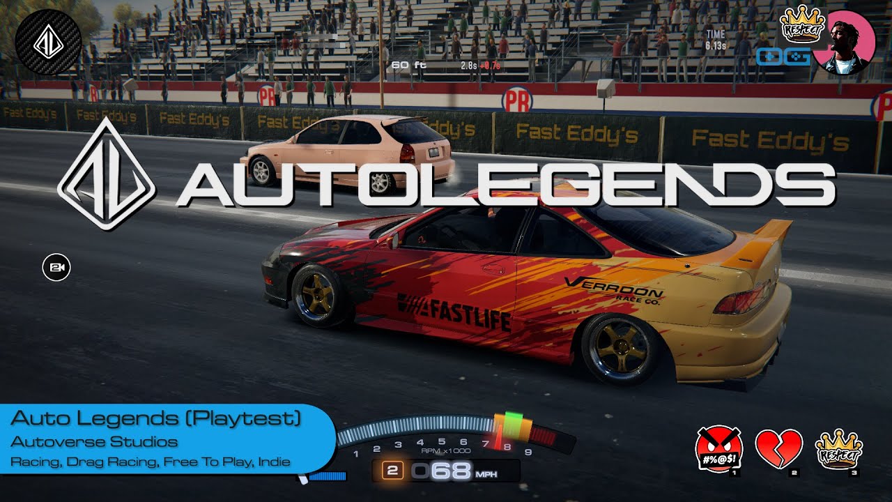 Auto Legends: Building the Ultimate Drag Machine (Playtest Gameplay ...