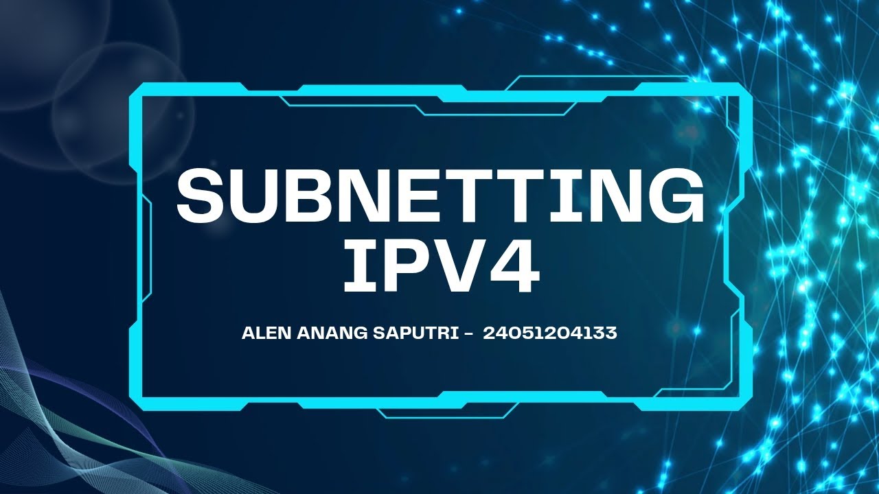 Praktikum Subnetting IPV4 - Jaringan Komputer - YouTube