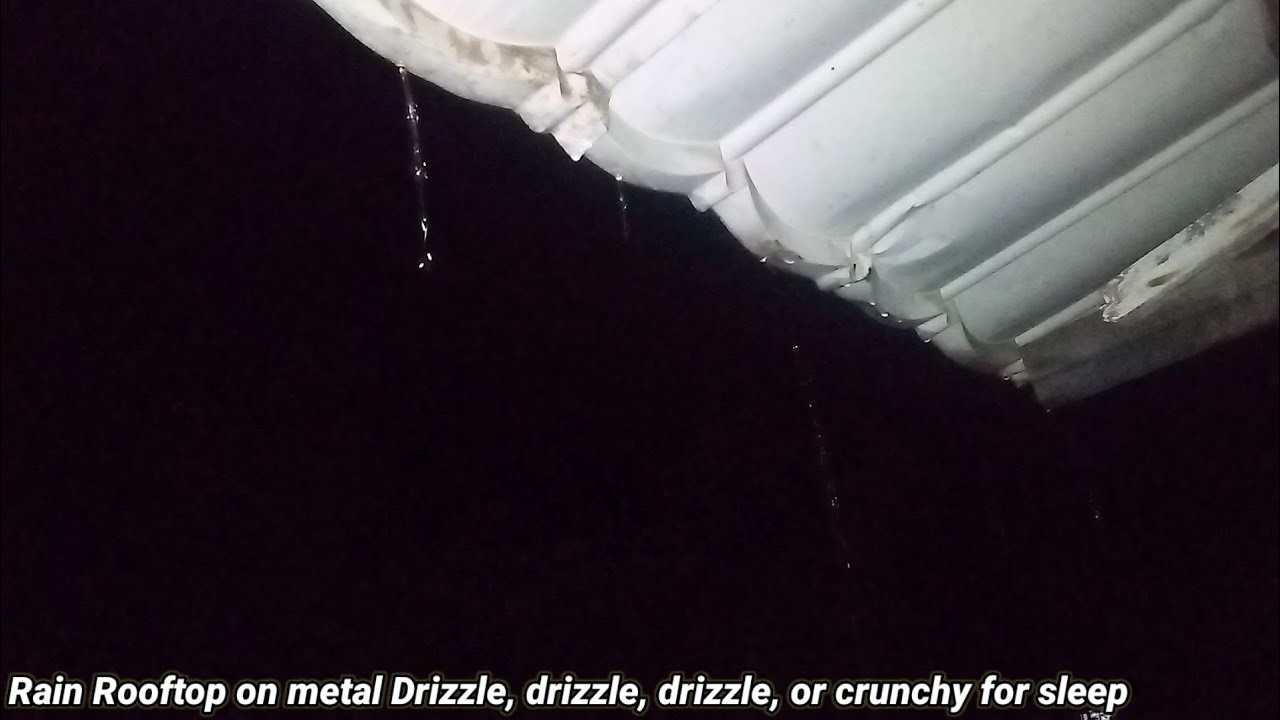 Rain Drizzle, drizzle, drizzle, or crunchy for sleep - YouTube