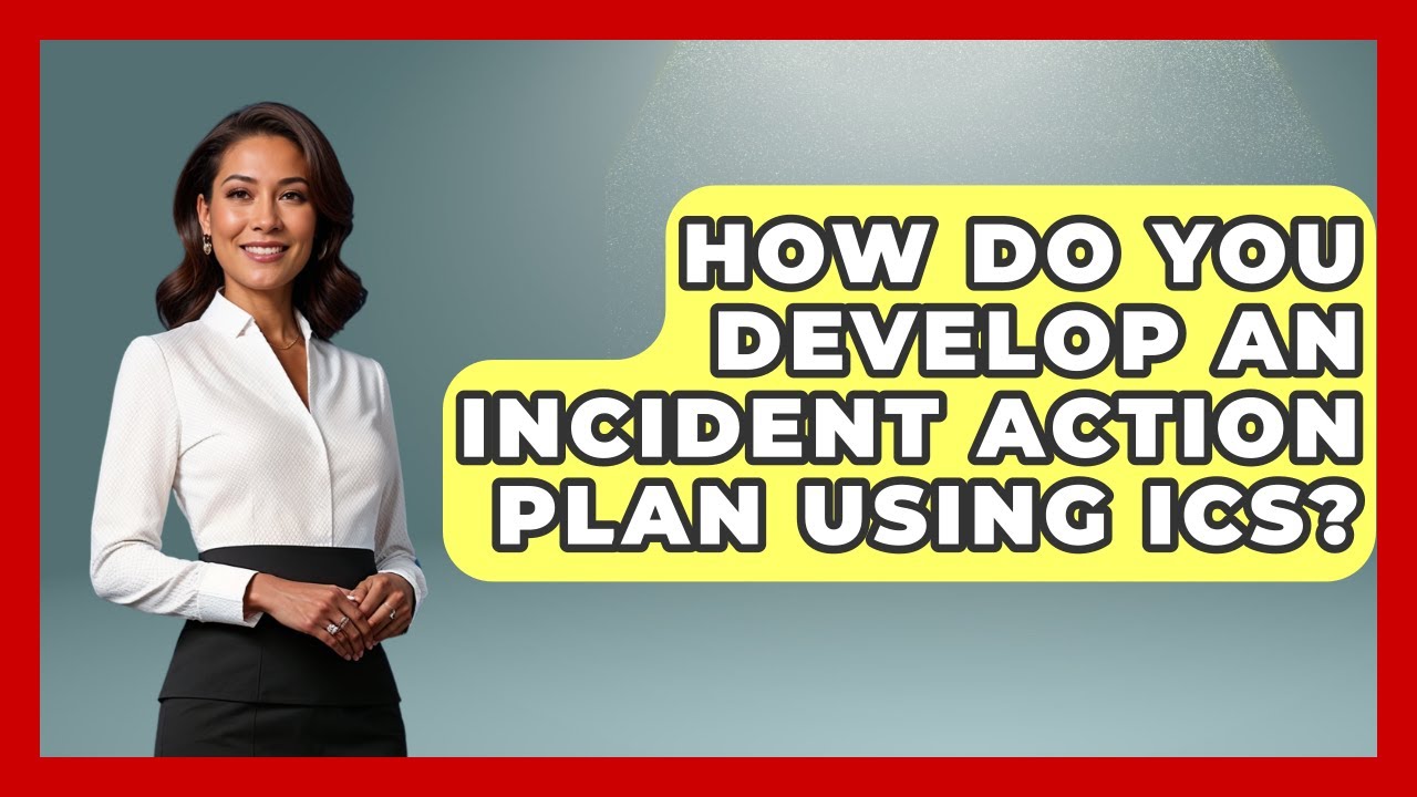 How Do You Develop An Incident Action Plan Using ICS? - Crisis Response ...
