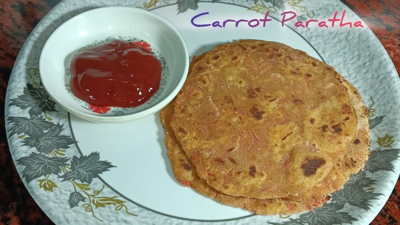 Carrot Paratha Recipe | Gajar Ka Paratha Recipe - YouTube