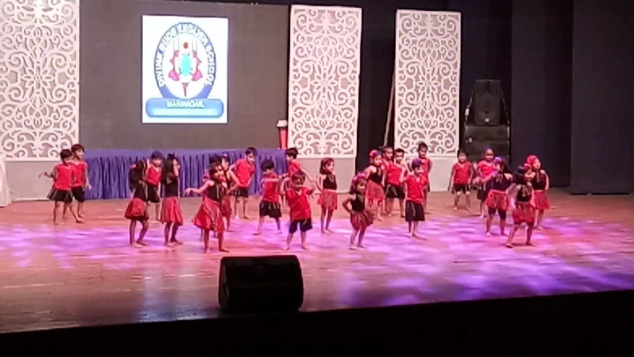 Divine birds school dance competition - YouTube