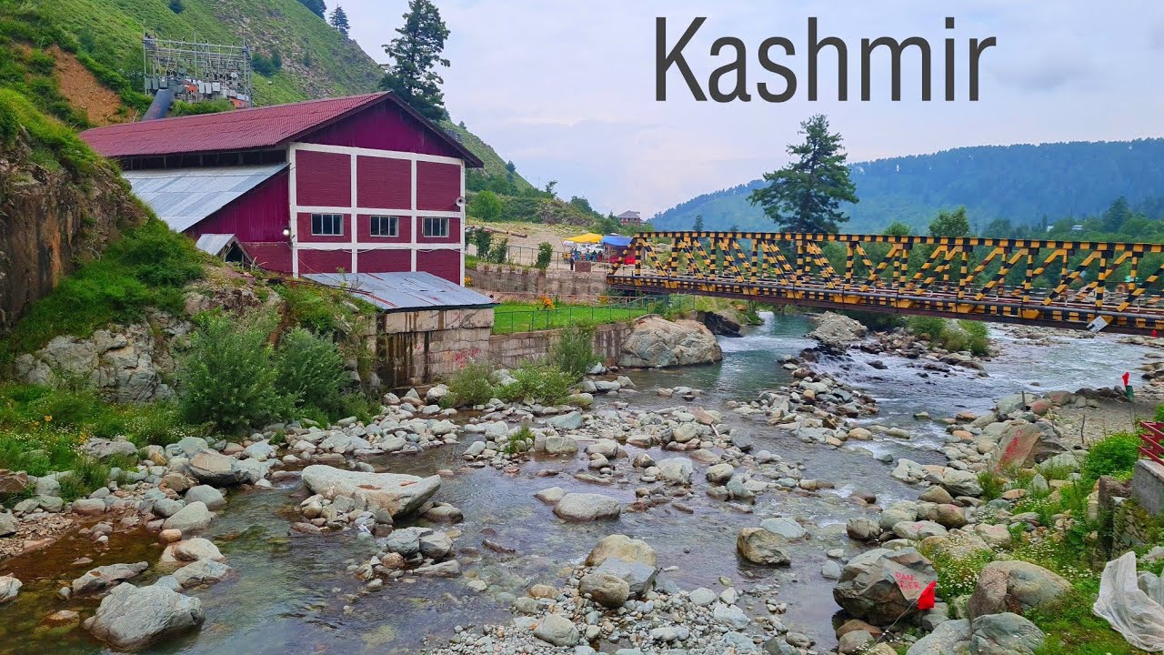 Drung Valley Waterfall, Tangmarg, Kashmir During Summer Season - YouTube