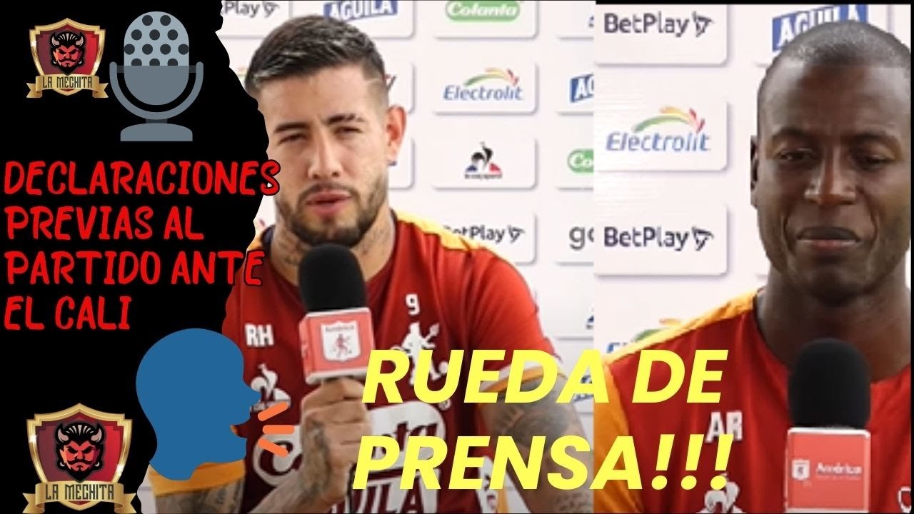 🎙️DECLARACIONES DE HOLGADO Y ADRIÁN RAMOS🗣️PREVIO AL JUEGO ANTE EL CALI ...