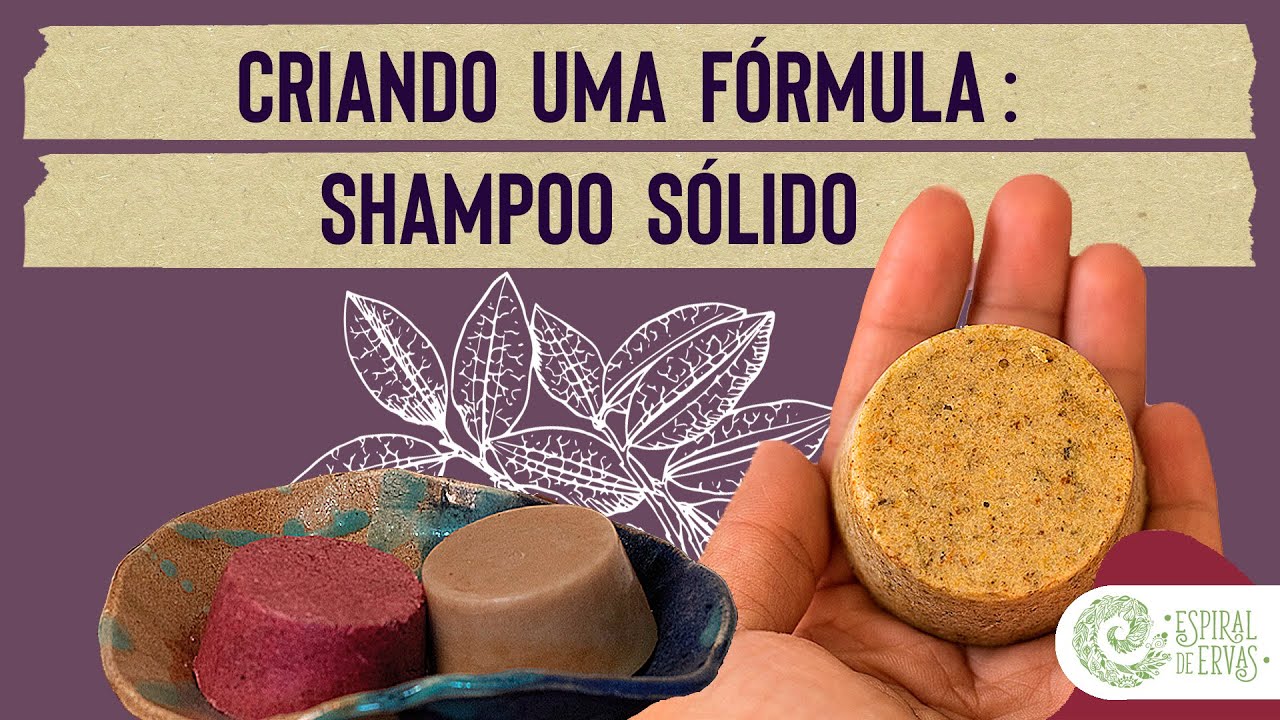 Como formular um SHAMPOO SÓLIDO? (Série Criando uma Fórmula) - YouTube