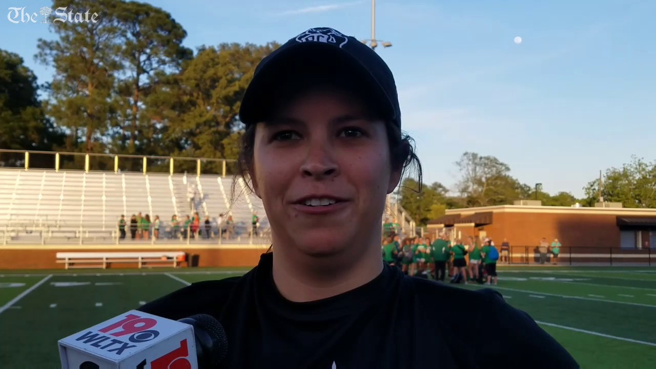 Brookland-Cayce girls celebrate 3A Lower State Soccer title - YouTube