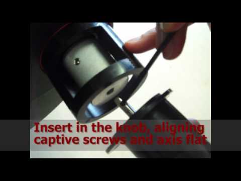 Fitting a focus motor to a Celestron C11 (updated!) - YouTube