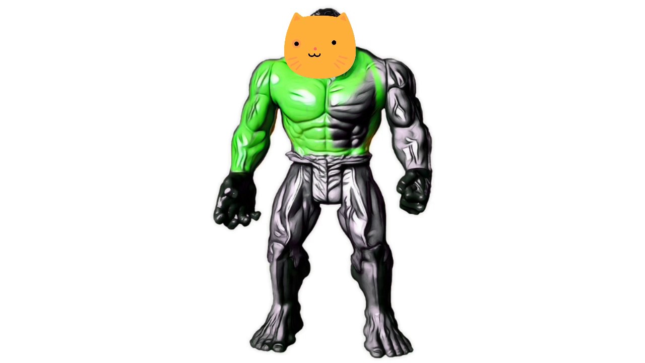 Hulk Cartoon for kids and learn colors preschool colors - YouTube