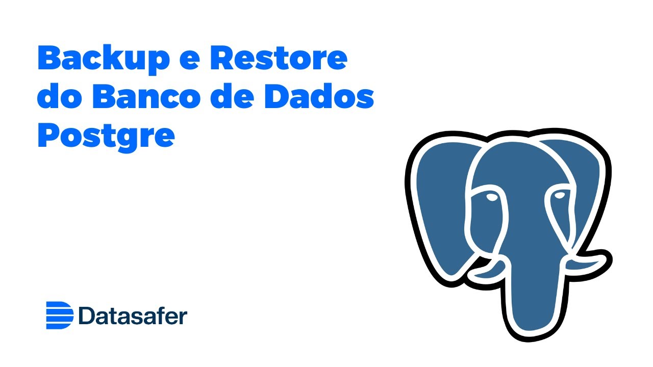 Backup e Restore do Banco de Dados Postgre - YouTube