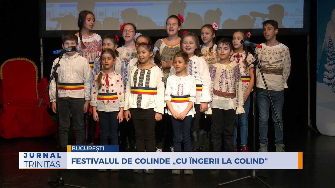 Festivalul de colinde „Cu îngerii la Colind” - YouTube
