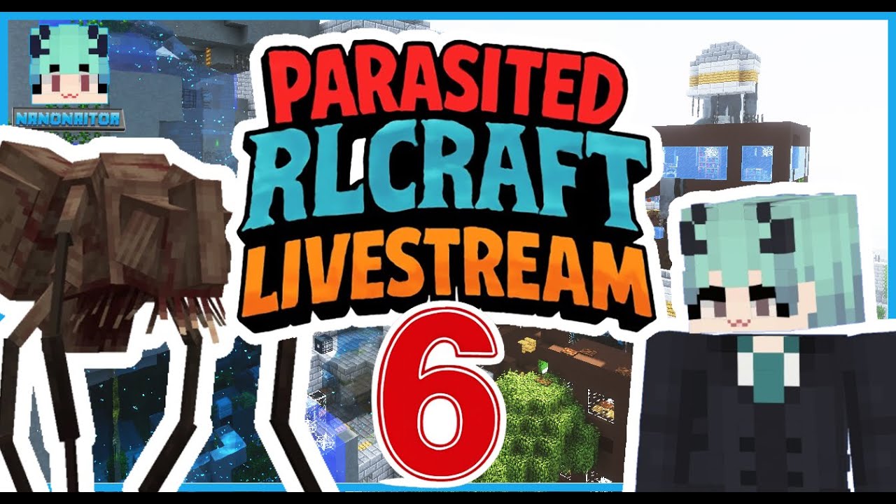 RLCraft Parasited 🦠 | Stream #6 — Lost Cities Hunt - YouTube