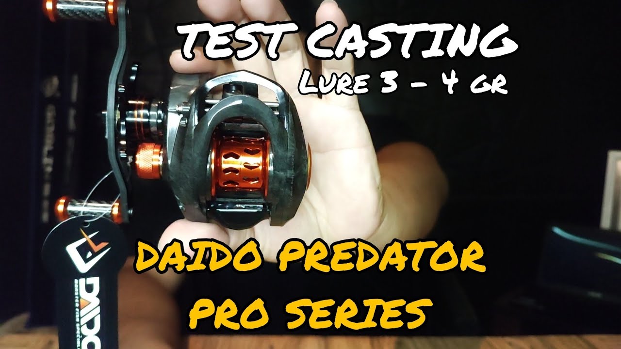 Seperti ini Performa Castingnya‼ Reel Bc Daido Predator Pro Series SW ...