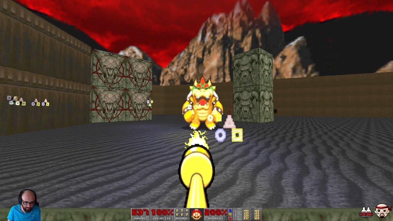 Reckless Mario Doom (Doom 1 Mod) - YouTube