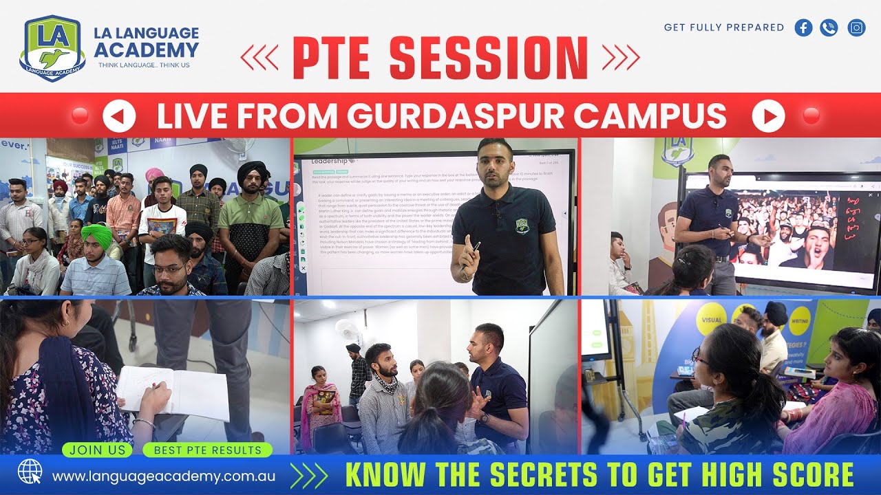 PTE Live Sessions with Varun Dhawan at Gurdaspur Campus | Join Now ...