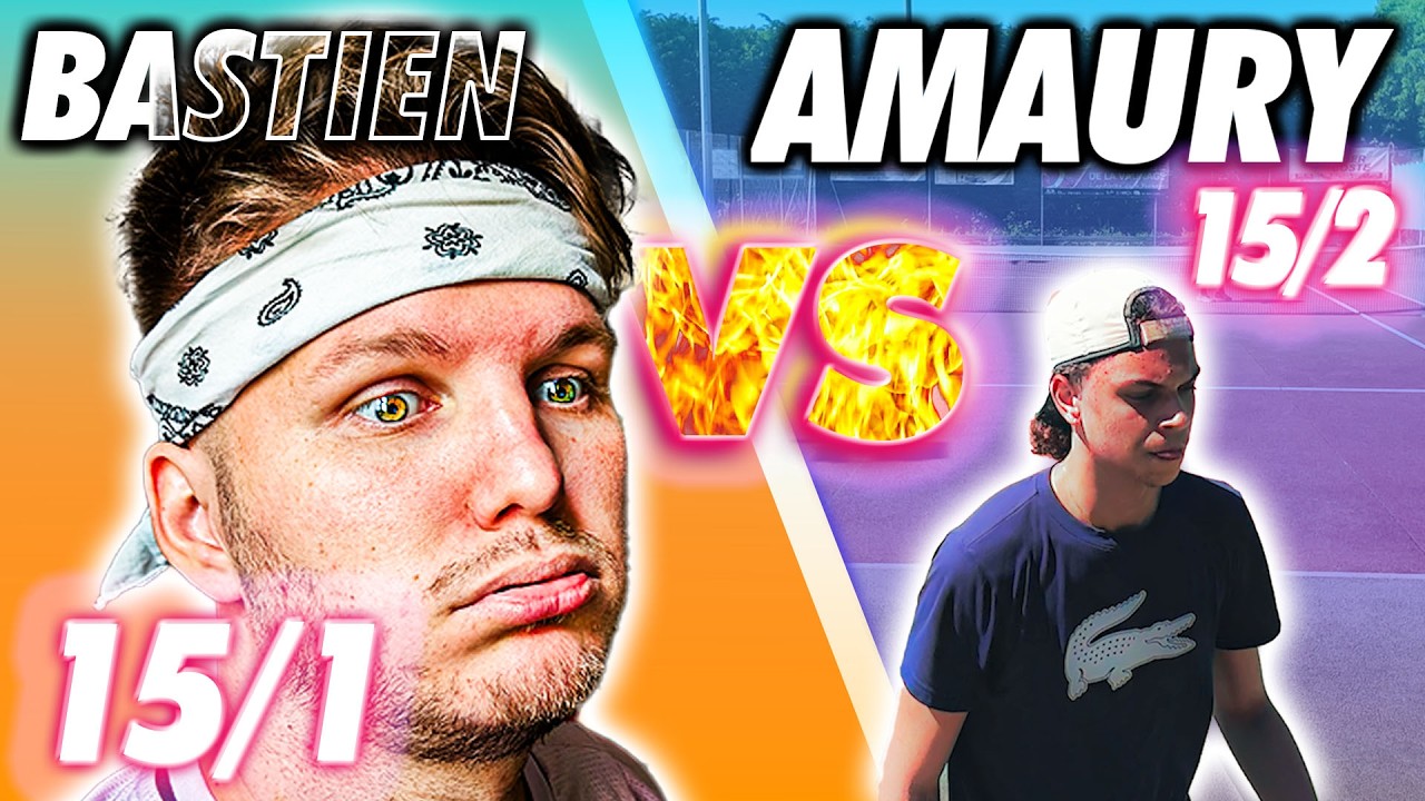 🎾 MATCH à REBONDISSEMENTS VS GROS 15/2 🥵| AMAURY VS BASTIEN | TC CAVEIRAC - YouTube