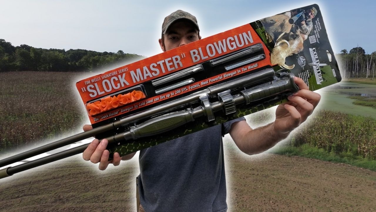 Tim Wells' Slock Master Blowgun Unboxing & Review! The Ultimate Blowgun for Precision ...